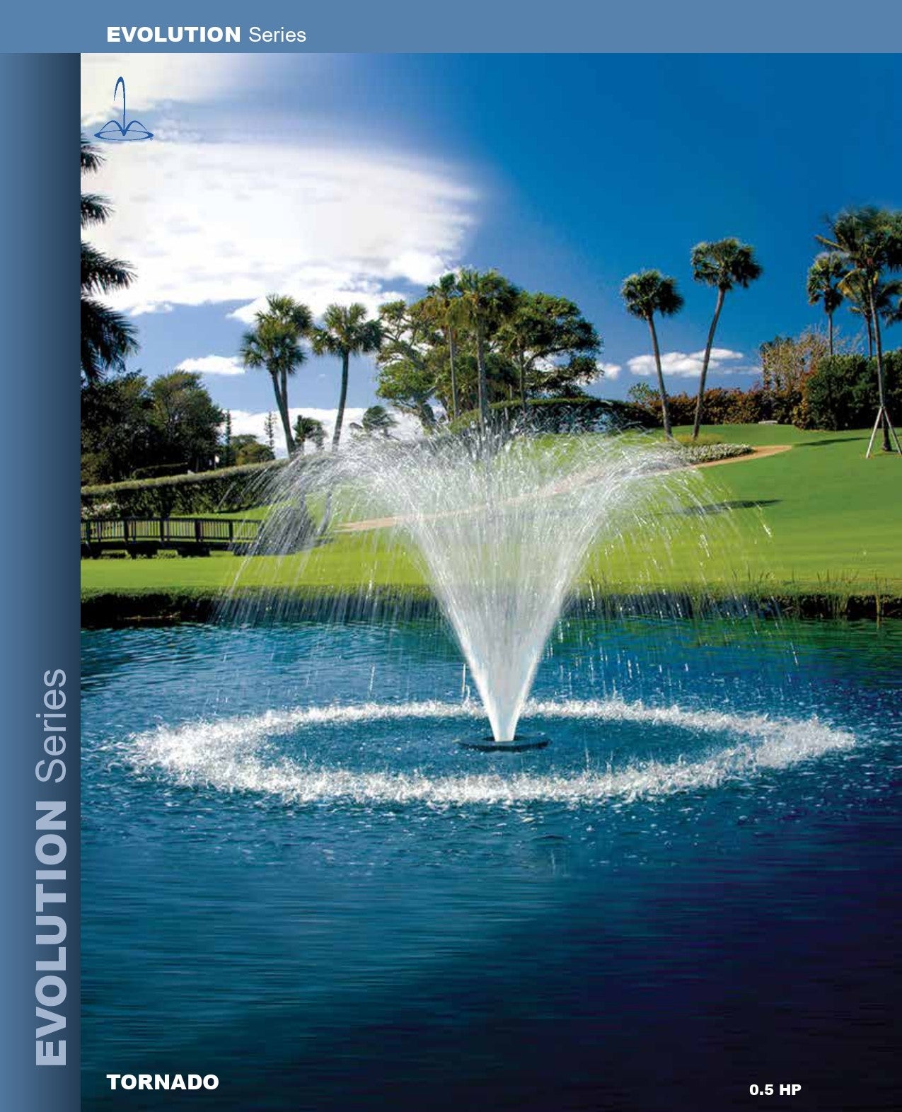 Aqua Control Evolution 1/2hp Fountain – Pondscape