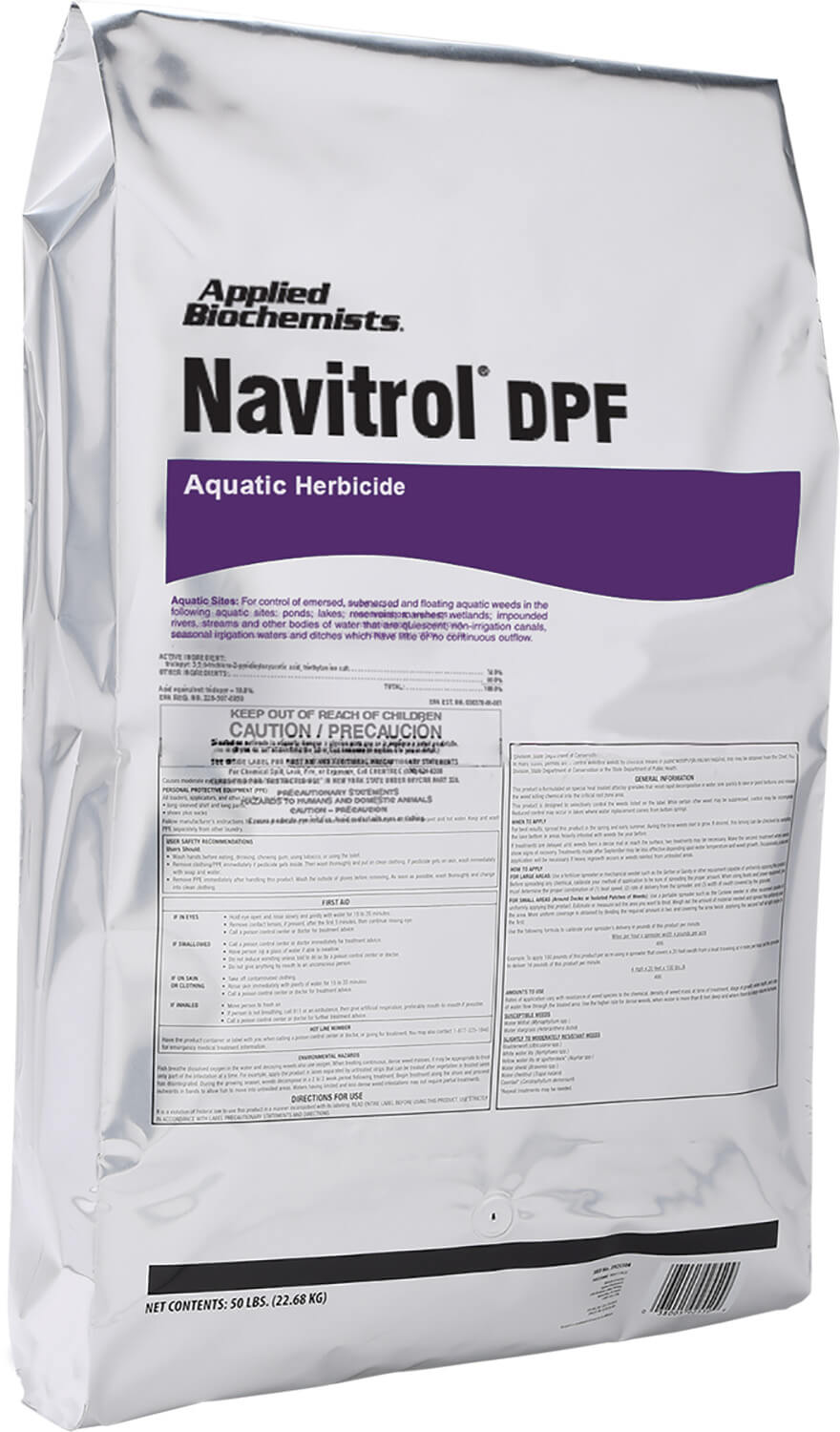 Navitrol DPF Granular Aquatic Herbicide – 50 lbs bag – Pondscape
