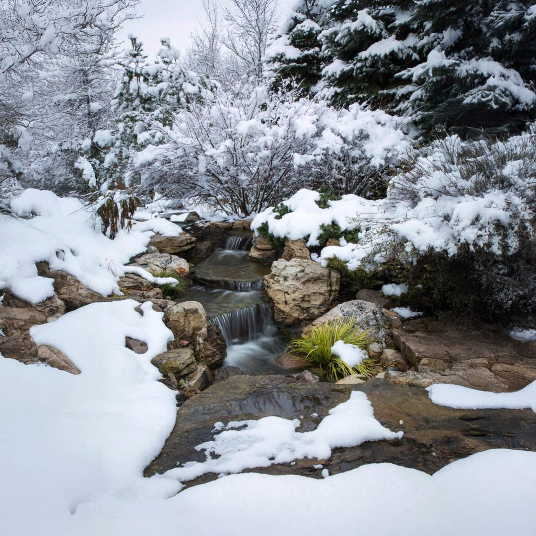 Maintain a Running Water Feature in the Winter – Pondscape