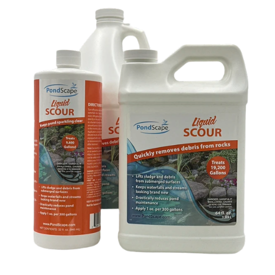 PondScape Liquid Scour - Fast-Acting Pond Surface Cleaner | Fish Safe ...