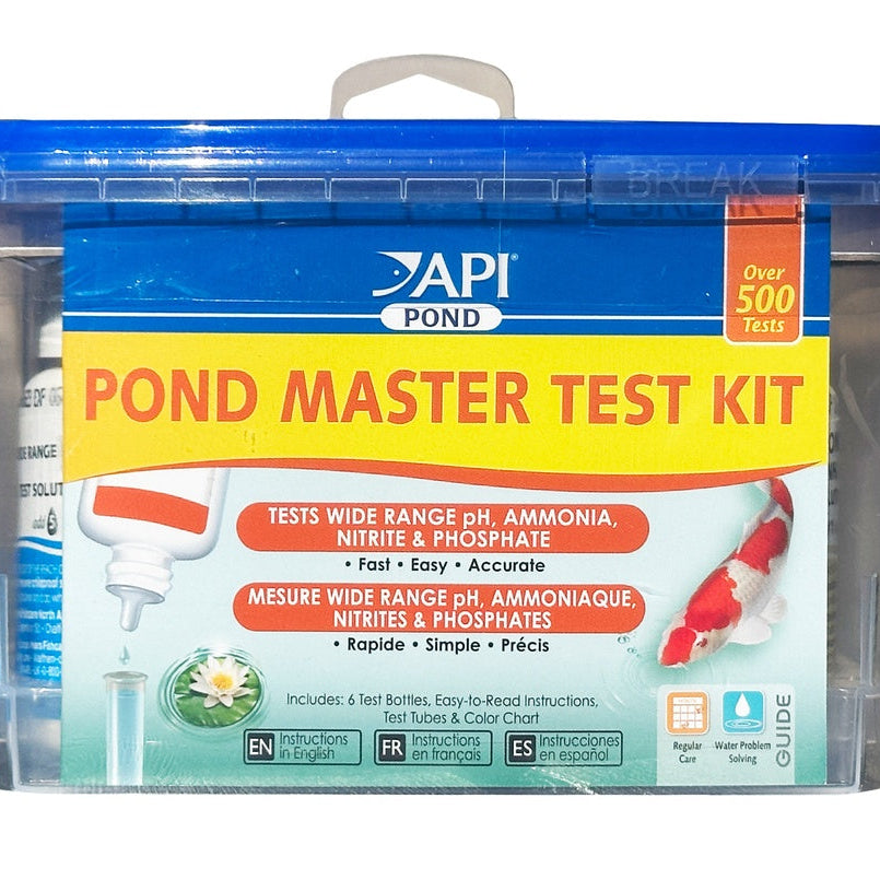 API Pond Master Test Kit - 500+ Tests | pH, Ammonia, Nitrite ...