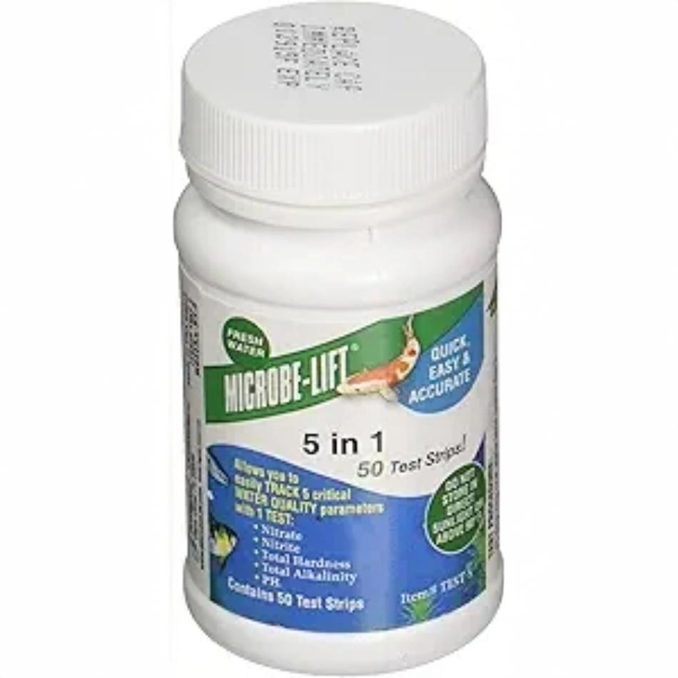 Microbe-Lift 5 in 1 Test Kit 50 Strips – Pondscape