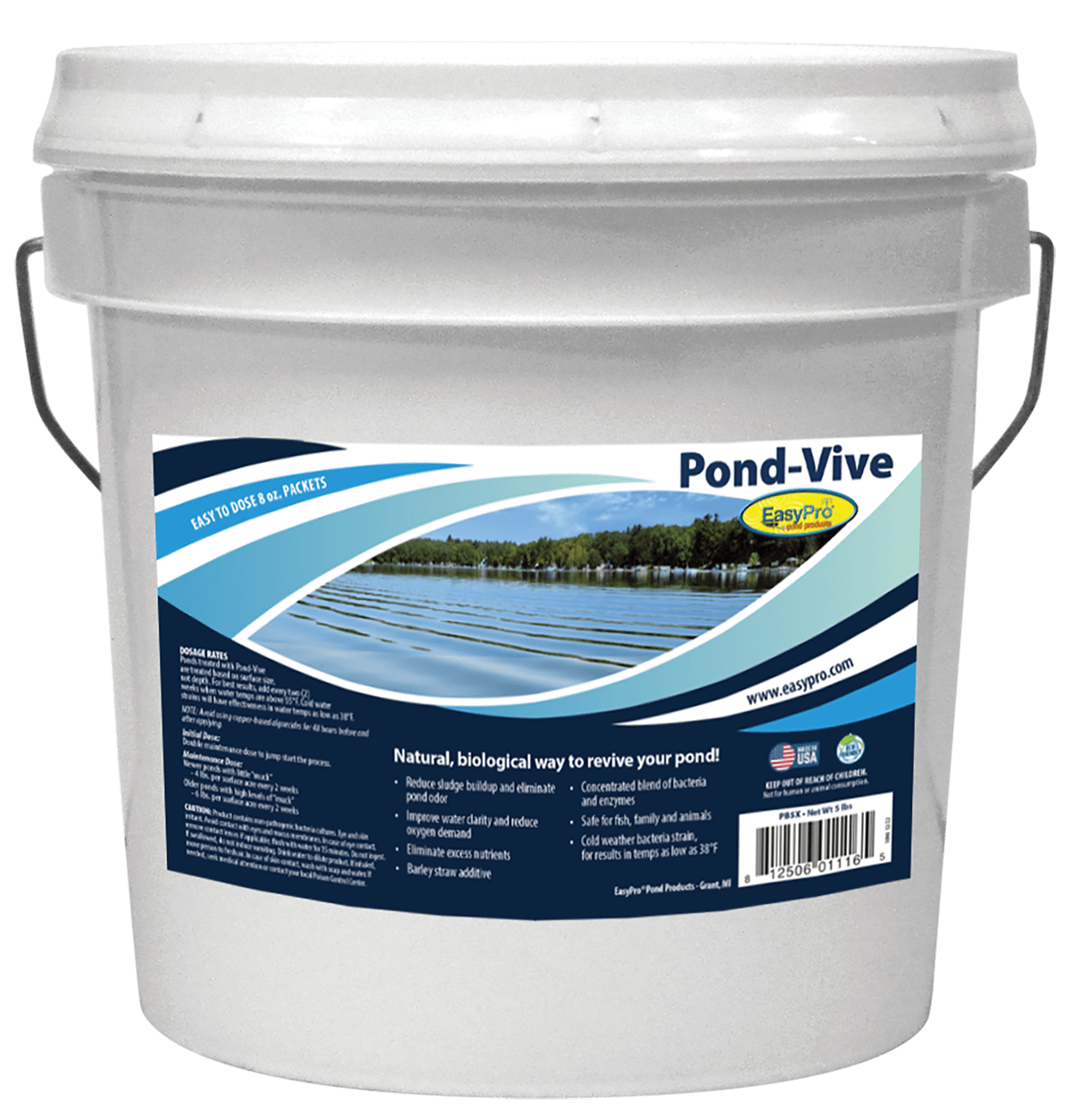 EasyPro Pond-Vive Bacteria - 8oz Water Soluble Packs – Pondscape