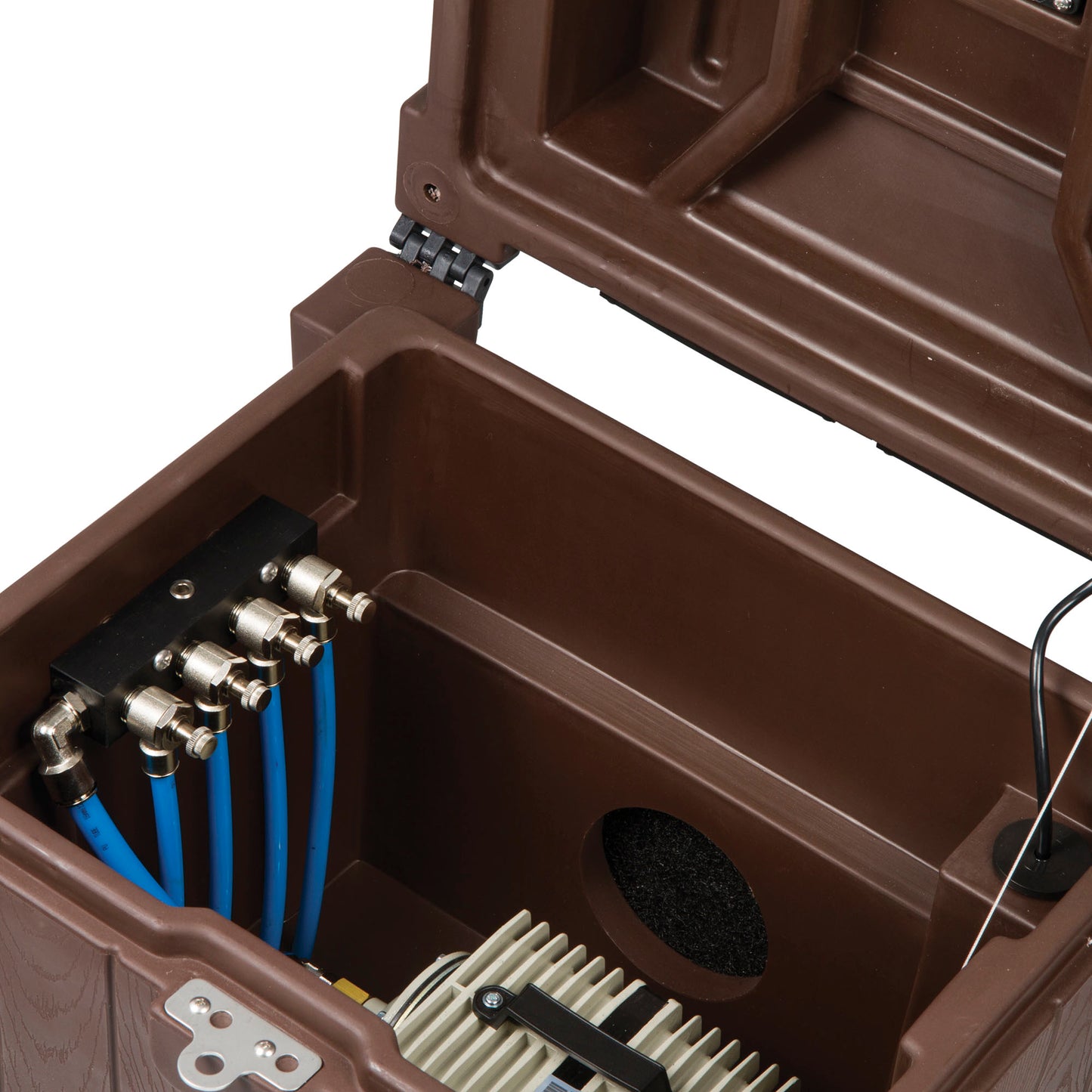 Atlantic TPS Shallow Water Aeration Cabinet and Compressor – Pondscape