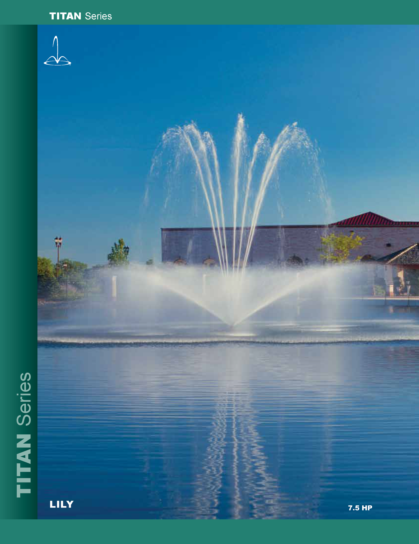 Aqua Control Titan Series 30HP Fountain – Pondscape