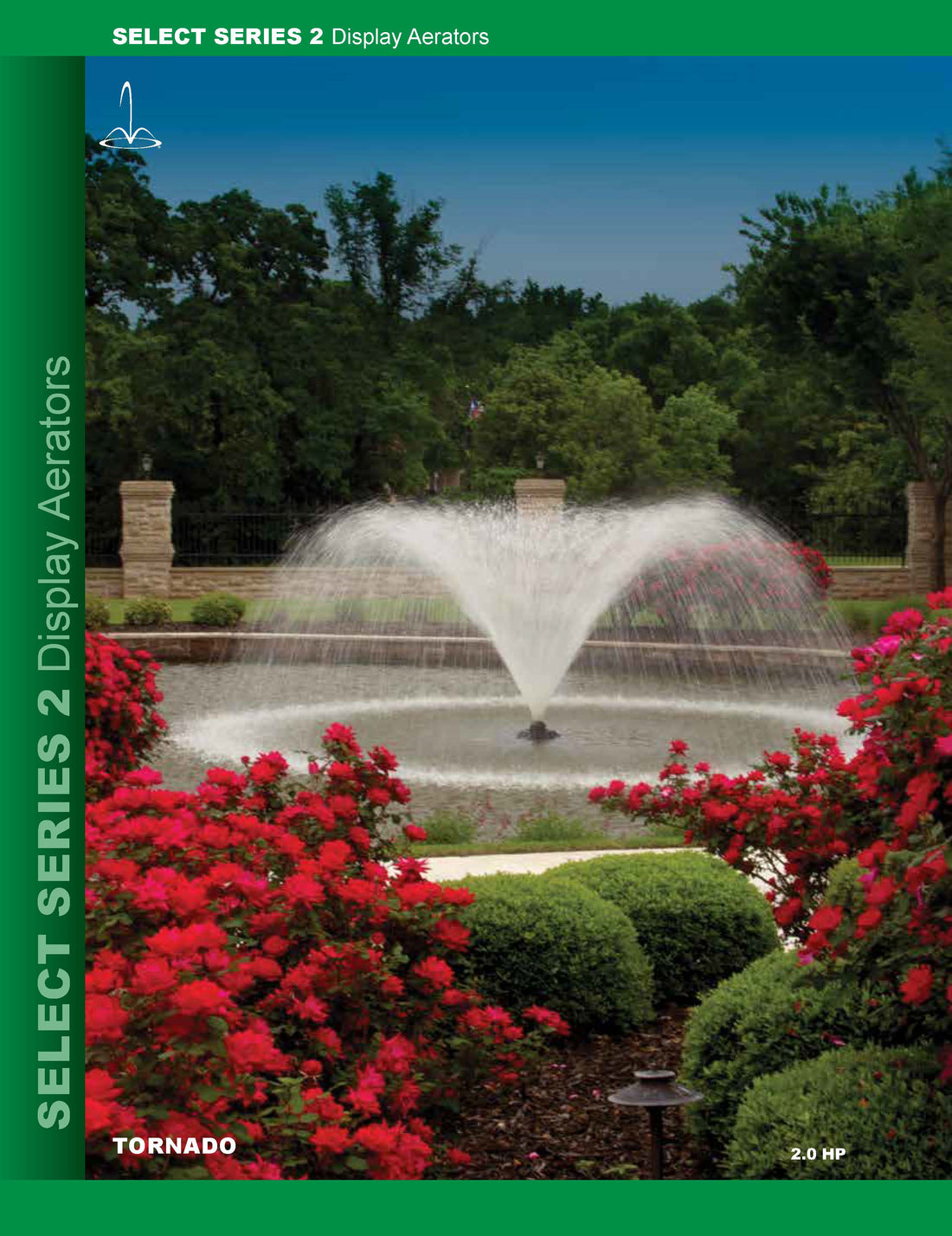 Aqua Control Select Series 2 (SS2) 5HP Display Aerator Fountain; inclu ...