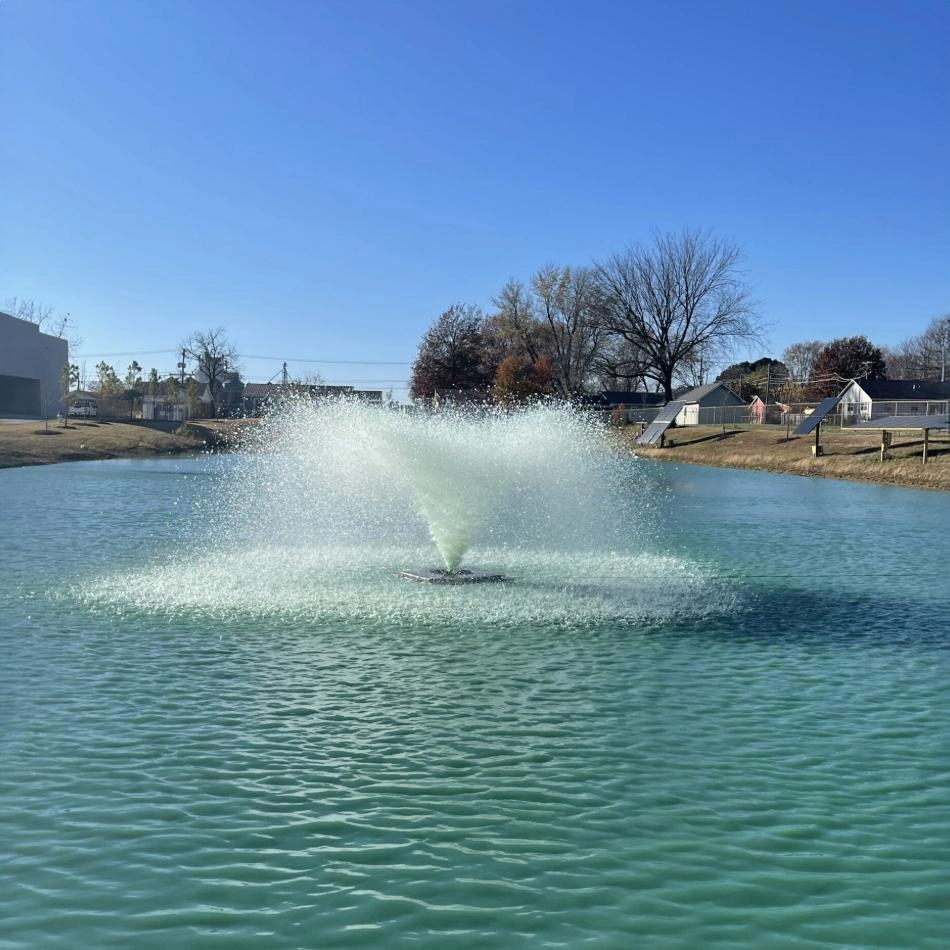 Outdoor Water Solutions Aerating Fountain 5HP - 100-200 ft Cable ...