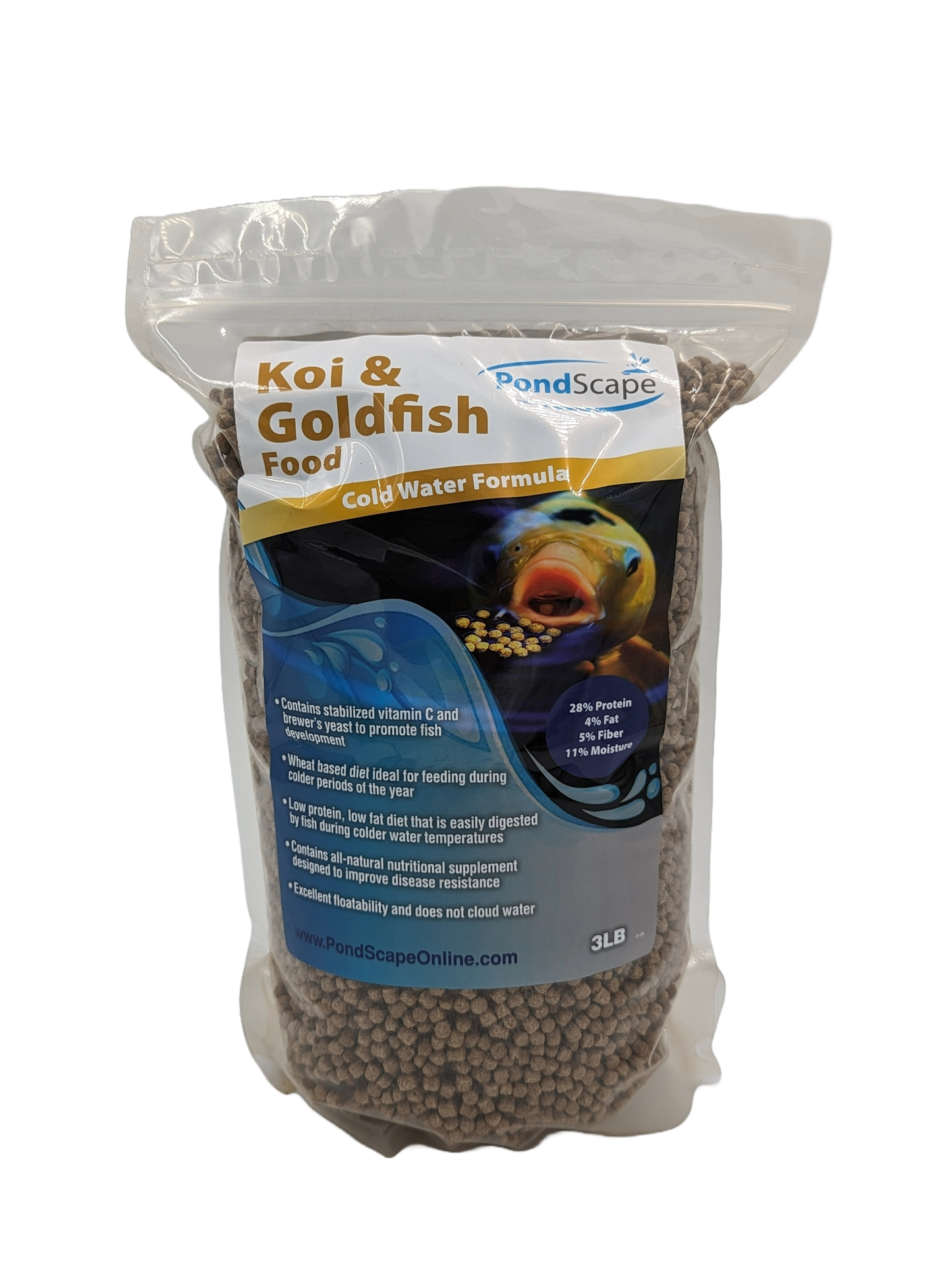 PondScape Cold Water Koi and Goldfish Food – Pondscape